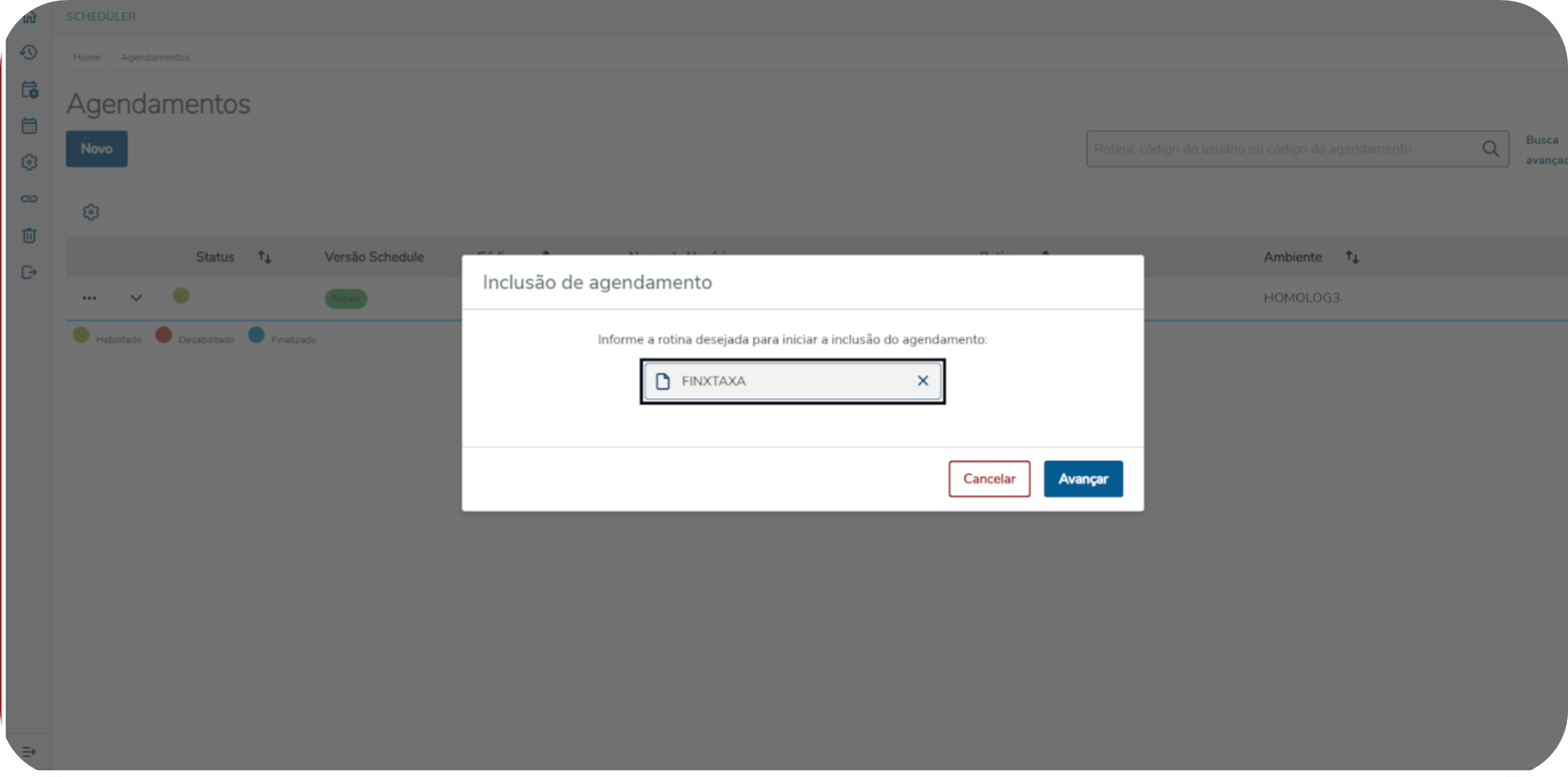 Novo Smart Schedule Protheus - Primeiras impressões - User Function